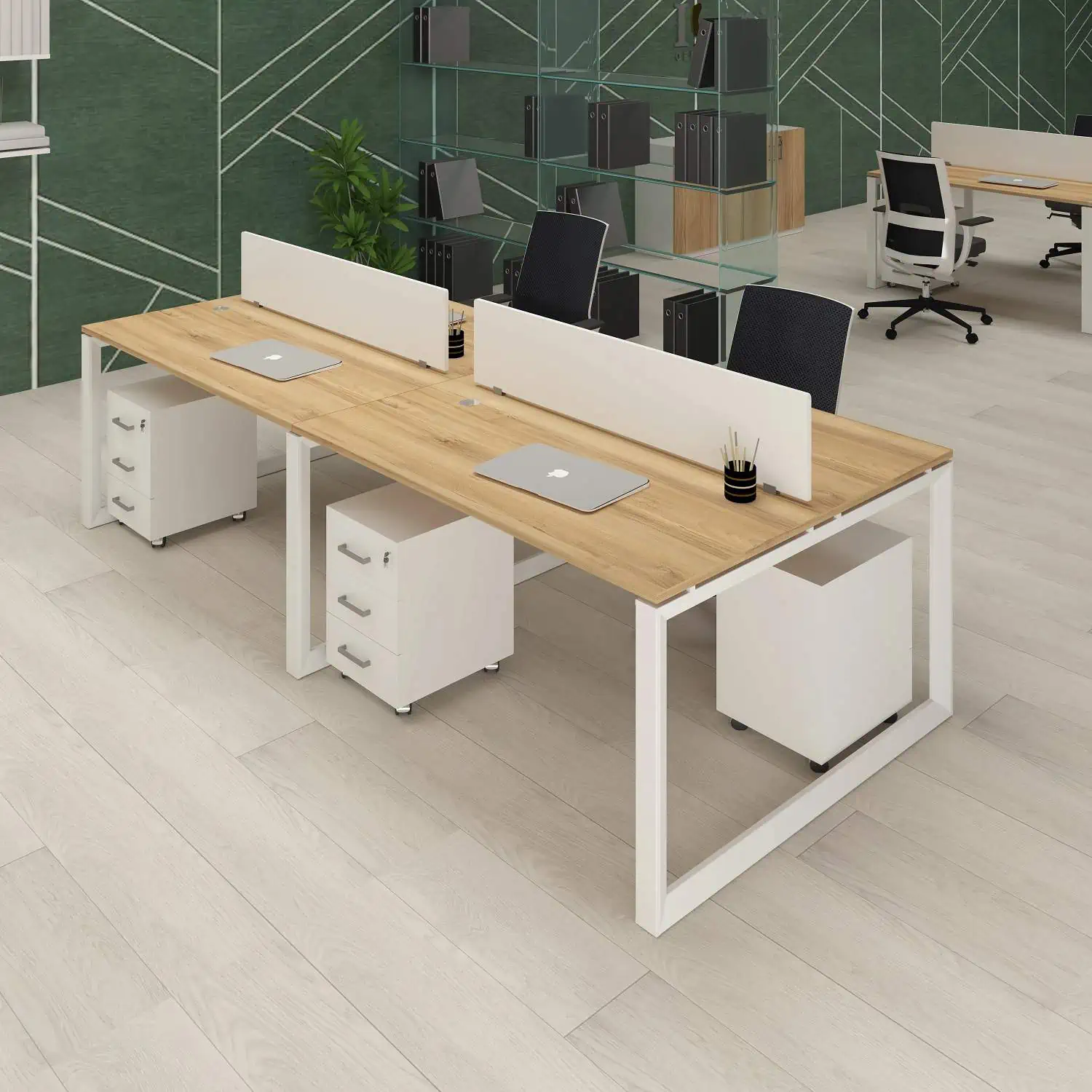 Club Workstation desk for 4 People | Iconic Office