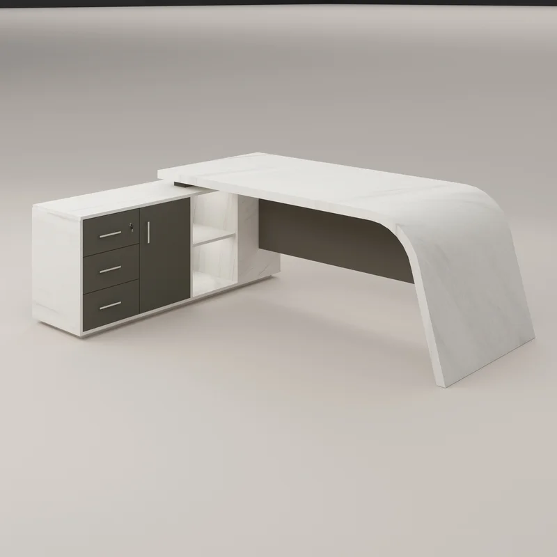 Cane Executive Desk - Iconic Office Furniture Dubai