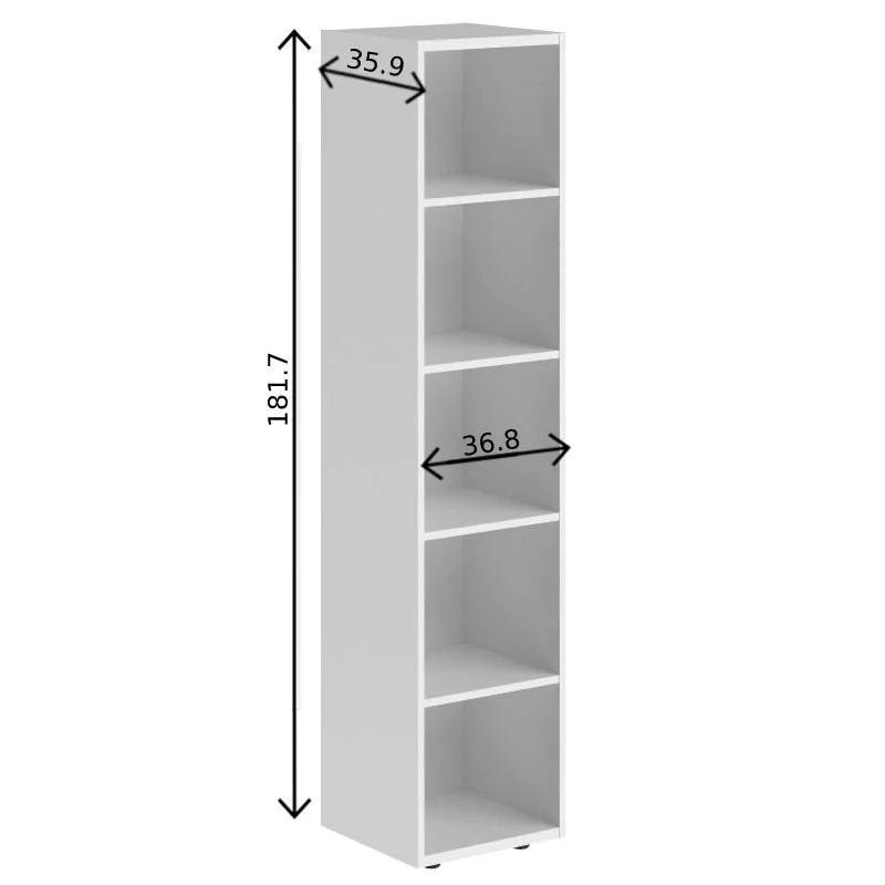 Buy Steel Full Open Rectangular Storage | Iconic Office UAE